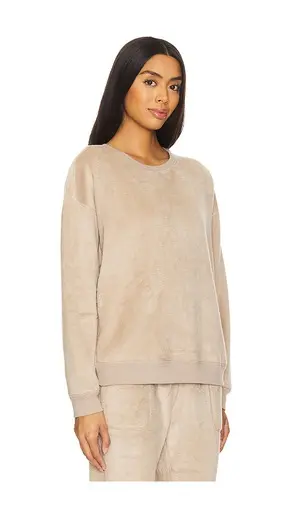 Eberjey Reversible Plush Sweatshirt