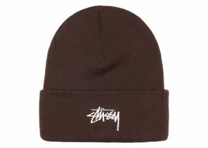 StÜssy Stussy Cuff Stock Beanie Coffee