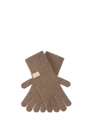 Loewe LOEWE Cashmere Gloves Beige