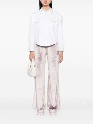 Emporio Armani Velour Trousers