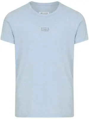 MAISON MARGIELA Numbers-motif T-shirt - Blue