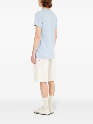 MAISON MARGIELA Numbers-motif T-shirt - Blue