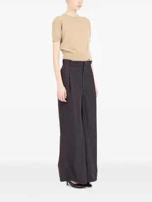 MAISON MARGIELA Crew-neck Virgin Wool Jumper - Neutrals