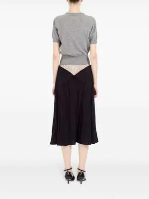MAISON MARGIELA Crew-neck Virgin Wool Jumper - Grey