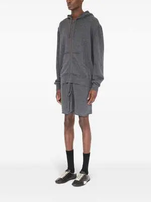 MAISON MARGIELA Brushed Zipped Hoodie - Grey
