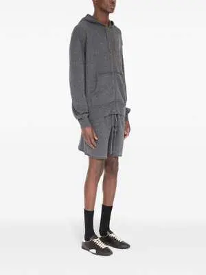 MAISON MARGIELA Brushed Zipped Hoodie - Grey