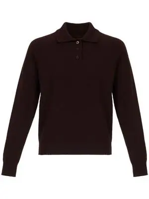 MAISON MARGIELA Polo Collar Knit Top