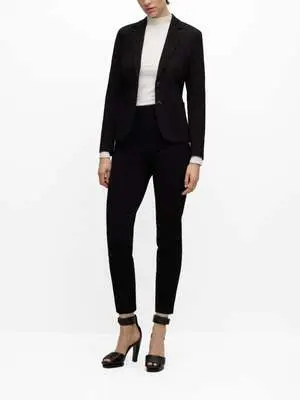 BOSS Skinny-cut Cropped Trousers