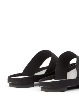 MAISON MARGIELA Anatomic-toe Leather Slippers