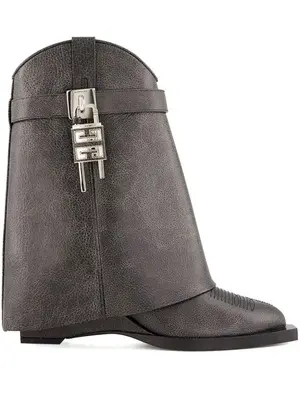 Givenchy Shark Lock Cowboy Boots