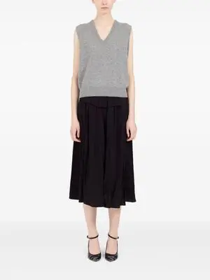 MAISON MARGIELA V-neck Vest - Grey