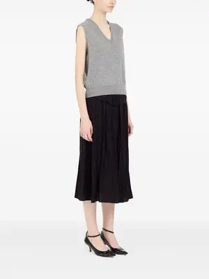 MAISON MARGIELA V-neck Vest - Grey