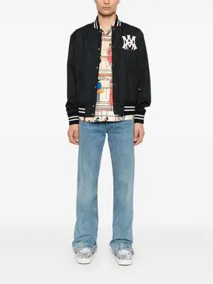 Amiri Hollywood Bomber Jacket - Blue