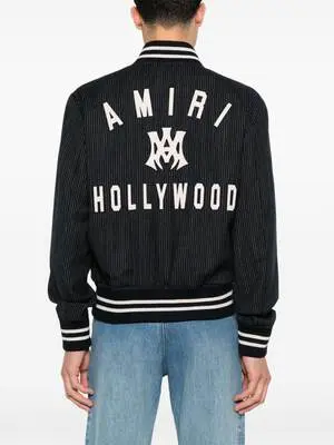 Amiri Hollywood Bomber Jacket - Blue