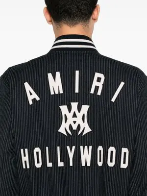 Amiri Hollywood Bomber Jacket - Blue