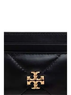 Tory Burch Kira Logo-plaque Card Holder - Black