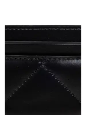 Tory Burch Kira Logo-plaque Card Holder - Black
