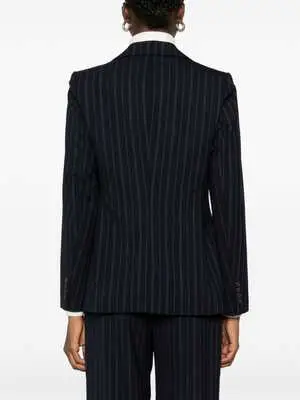 Ralph Lauren Pinstriped Stretch-wool Blazer