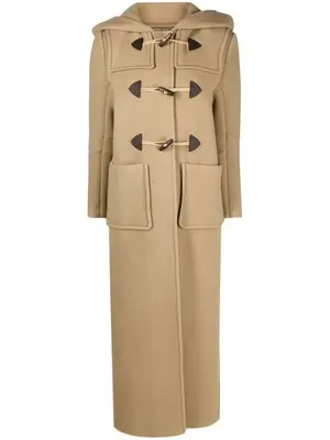 Prada Slouch-hood Wool Coat