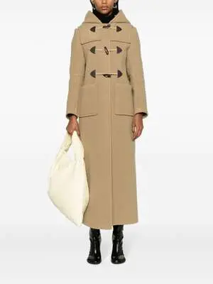 Prada Slouch-hood Wool Coat