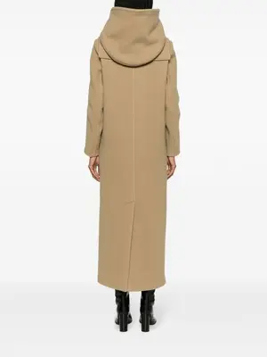 Prada Slouch-hood Wool Coat