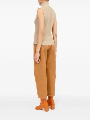 MAISON MARGIELA Zip-up Knitted Top