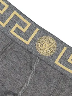 Versace Greca Border Boxers - Grey