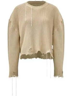 MAISON MARGIELA Distressed Knitted Jumper