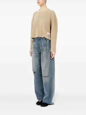 MAISON MARGIELA Distressed Knitted Jumper