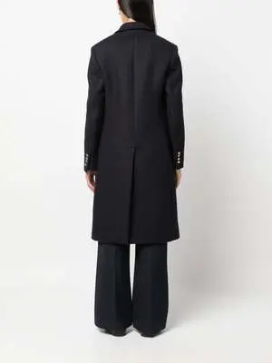 Miu Miu Double-breasted Virgin Wool Coat