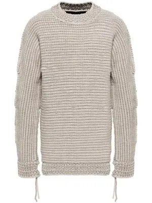 Boris Bidjan Saberi Hand-knitted Jumper