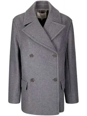 Studio Nicholson Coles Double-breasted Coat - Grey