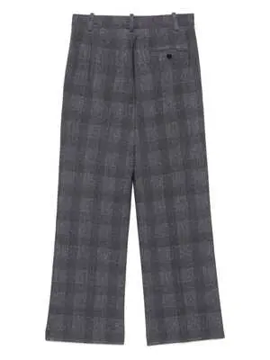 CIRCOLO 1901 Checked Trousers - Blue