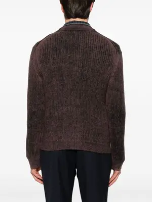 Paul Smith Ribbed Knit Cardigan