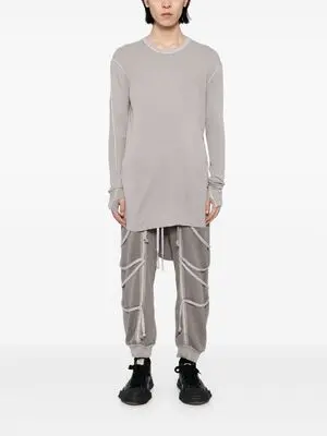 Boris Bidjan Saberi Long-sleeved T-shirt - Grey