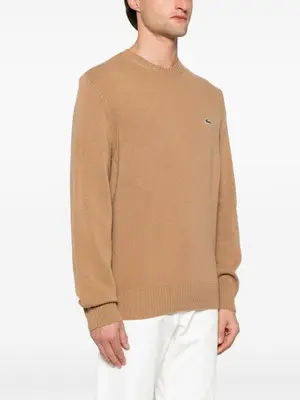 Lacoste Wool Crew-neck Sweater