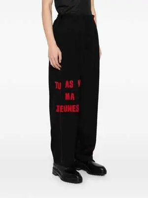 Yohji Yamamoto Patchwork Trousers