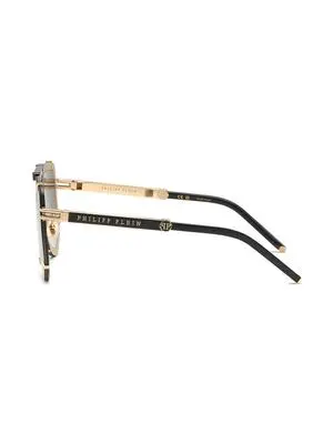 Philipp Plein Pilot Sunglasses - Black