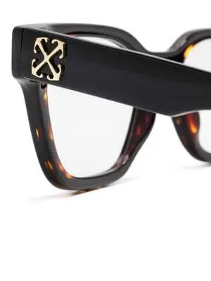 Off-White Square Frame Eyeglasses