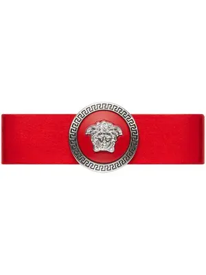 Versace Ribbon Hair Clip - Red