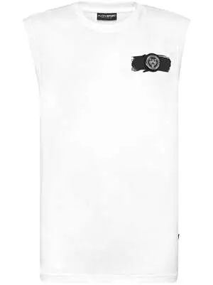 PLEIN SPORT Round-neck Sleeveless T-shirt