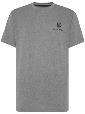 PLEIN SPORT Short-sleeved Round-neck T-shirt - Black