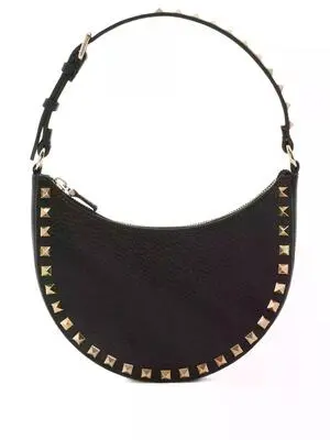 Valentino Garavani Mini Rockstud Hobo Bag - Black