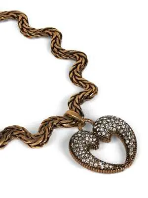 Etro Paisley Heart Necklace