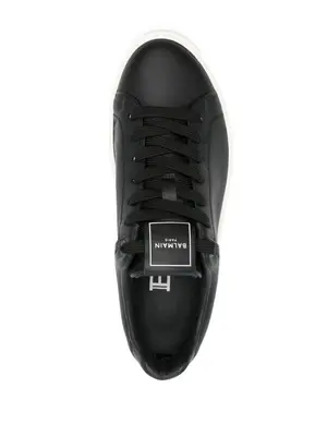 Balmain B-court Sneakers - Black