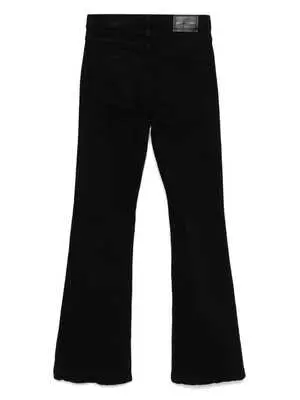 Dkny High-rise Flared Jeans