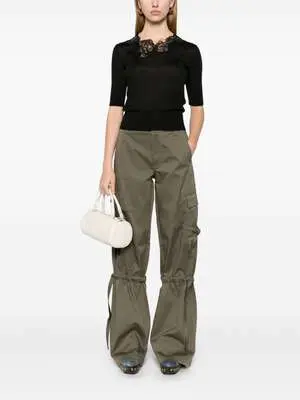 Ermanno Scervino Strap-detail Cargo Pants