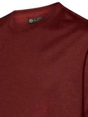 FRANZESE COLLECTION Alain Delon Cashmere T-shirt - Red