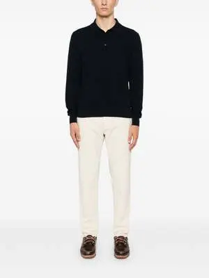 Brioni Trama Polo Shirt - Blue