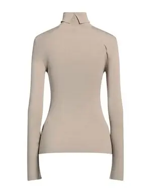 Burberry Turtleneck Knit Top - Beige